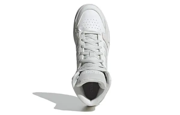Adidas Entrap Mid Basketball Shoes - White/beige