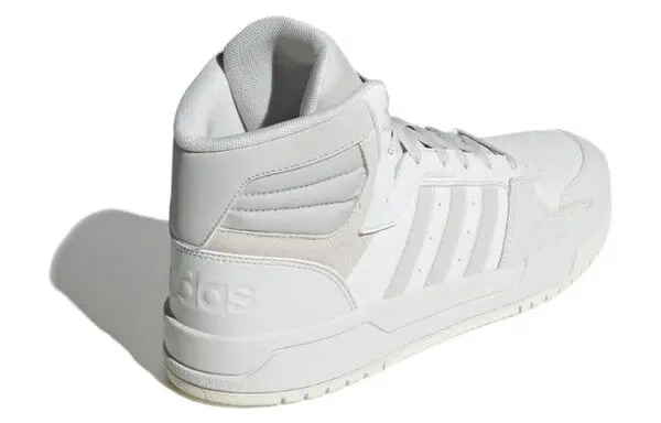 Adidas Entrap Mid Basketball Shoes - White/beige