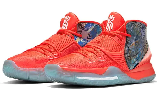 Nike Kyrie 6 "manila" Basketball Sneakers - Orange
