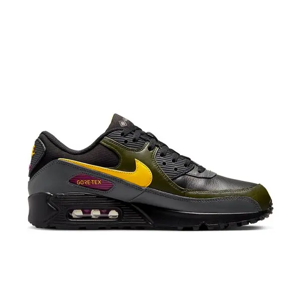 Nike Max 90 Gore-tex "tour Yellow Cargo Khaki - Black/yellow