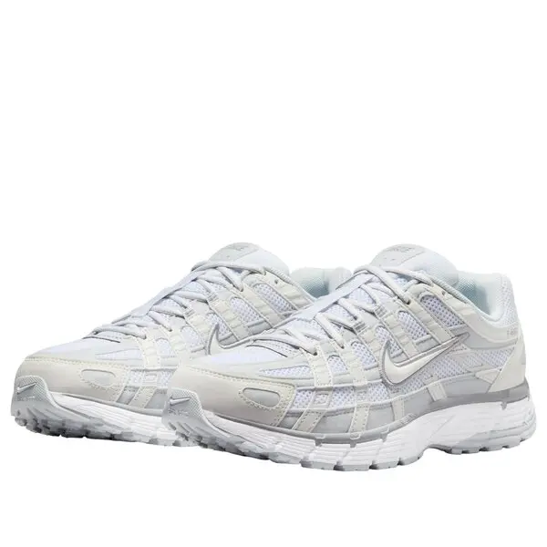 Nike P-6000 Athletic Sneakers - White/grey/purple