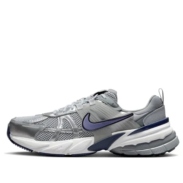 Nike V2k Run Sneakers - Wolf Grey/navy