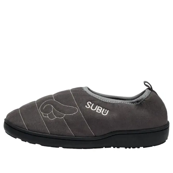 SUBU X Coyseio Angel Wing Padding Slip-on Slipper - Grey
