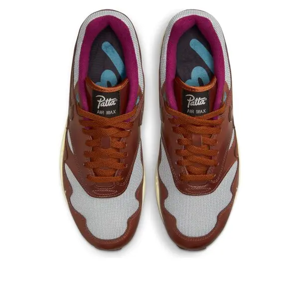 Nike Patta X Air Max 1 'dark Russet' Sneakers - Brown/grey