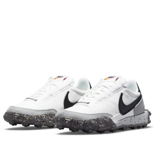 Nike Waffle Racer Crater - White/gray/black