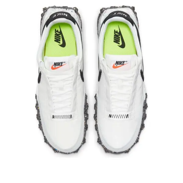 Nike Waffle Racer Crater - White/gray/black