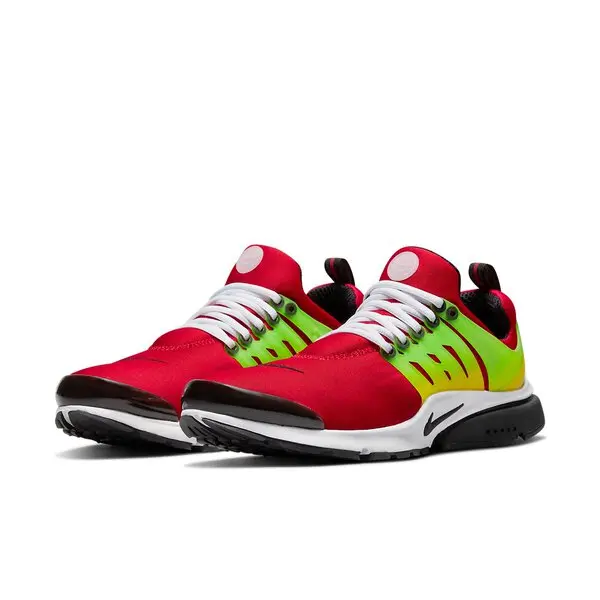 Nike Presto Athletic Sneakers - Black/yellow/red