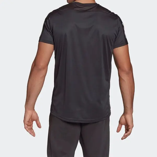 Adidas Own The Run Short Sleeve Performance Tee - Black