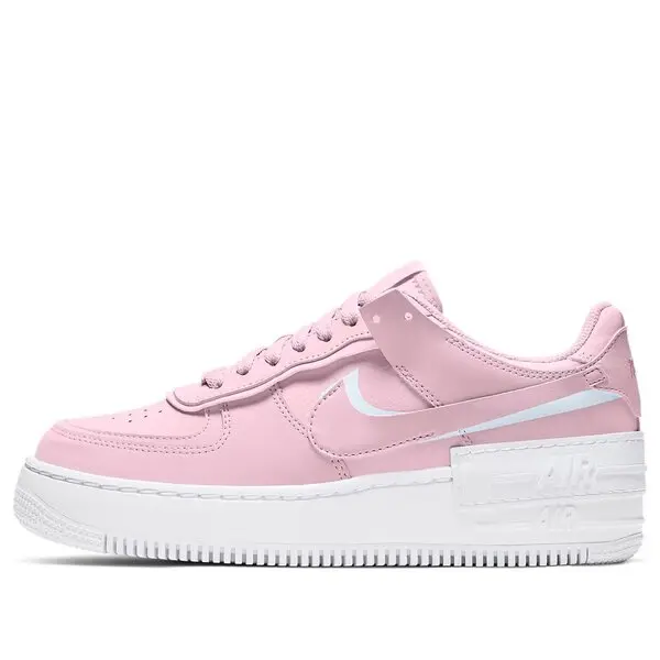 Nike Force 1 Shadow Sneakers - Pink/white