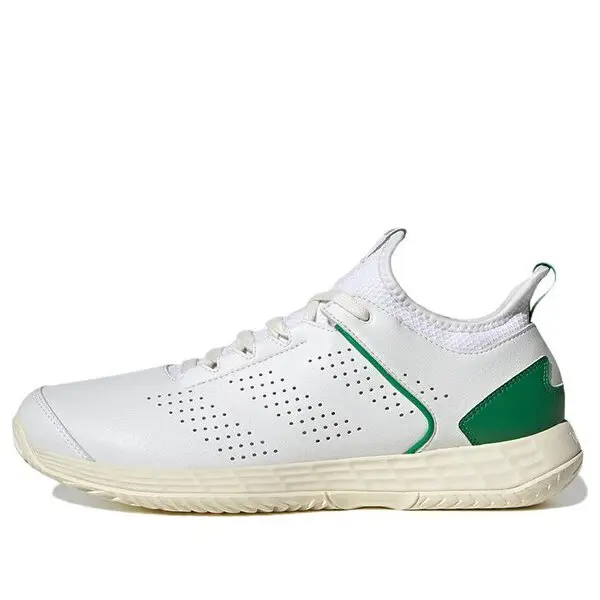 Adidas Adizero Ubersonic 4 Tennis Sneakers - White/green