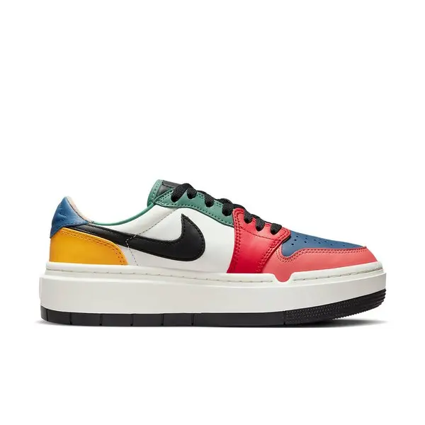 JORDAN 1 Elevate Low Sneakers - Blue/red/black