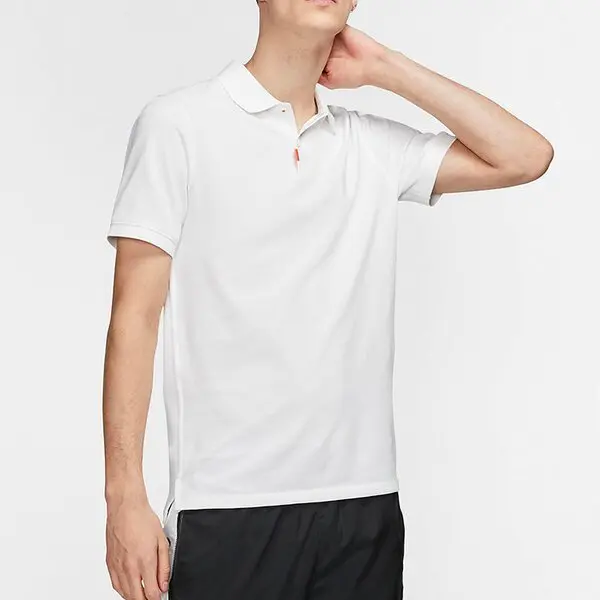 Nike Slim Fit Lapel Short Sleeve Polo