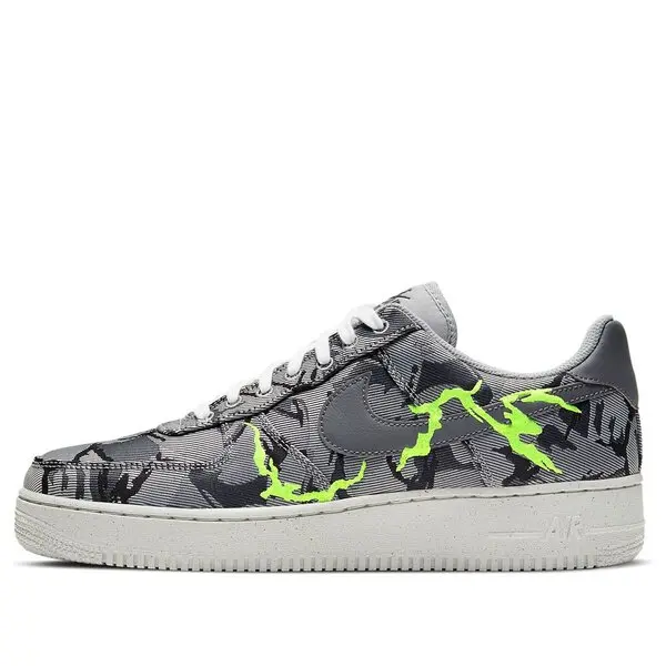 Nike Force 1 '07 Lx Grey Camo - Grey/green