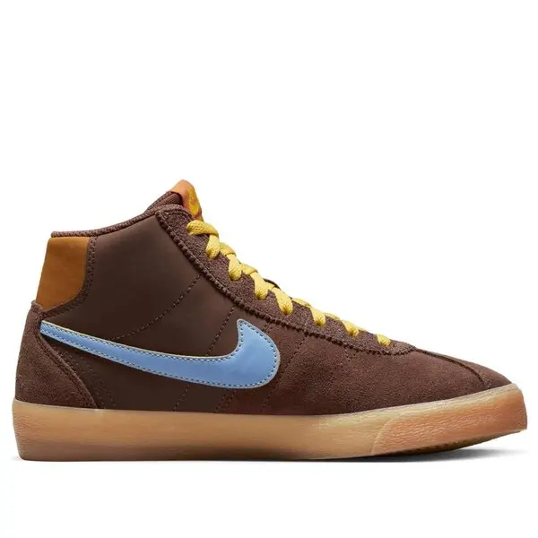 Nike X Why So Sad? Bruin High Sb 'the Predatory Bird' Sneakers - Brown/blue