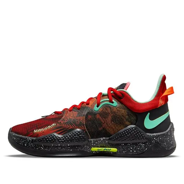 Nike Pg 5 Ep Athletic Sneakers - Black/red/yellow