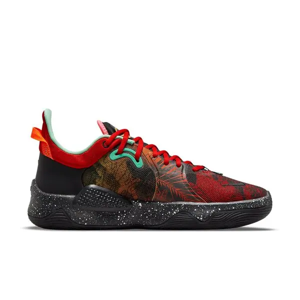 Nike Pg 5 Ep Athletic Sneakers - Black/red/yellow