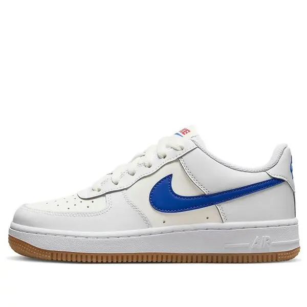 Nike Force 1 'white Game Royal Gum' Sneakers