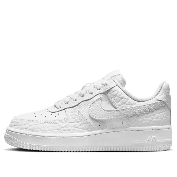 Nike Force 1 Low Lx "color Of The Month" Sneakers - White