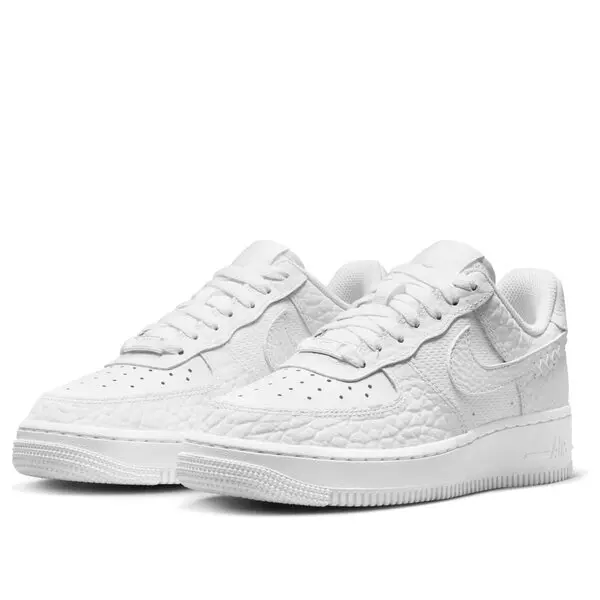 Nike Force 1 Low Lx "color Of The Month" Sneakers - White