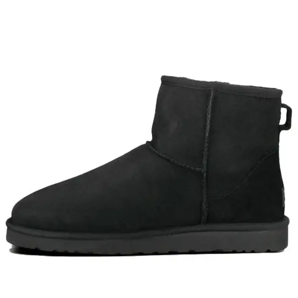 UGG Classic Mini Fleece Lined Boots - Black