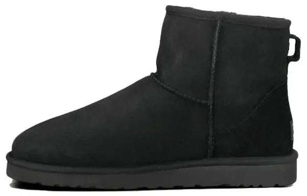 UGG Classic Mini Fleece Lined Boots - Black