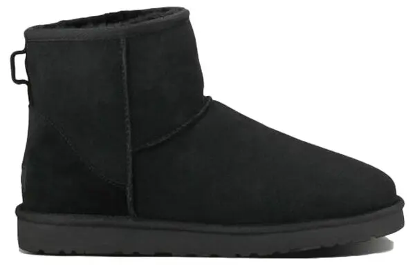 UGG Classic Mini Fleece Lined Boots - Black