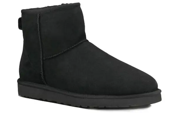 UGG Classic Mini Fleece Lined Boots - Black