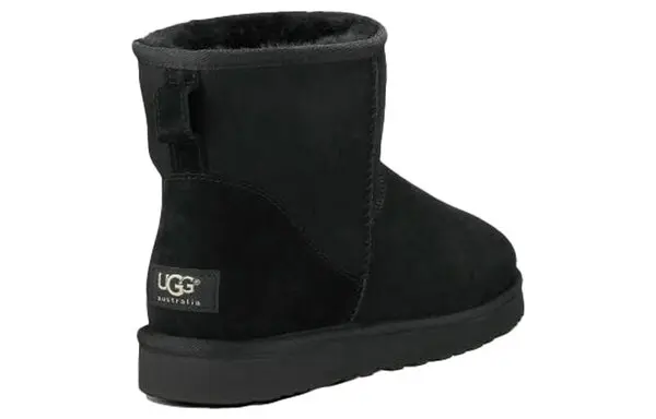 UGG Classic Mini Fleece Lined Boots - Black