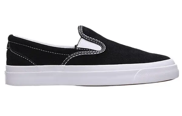 CONVERSE One Star Cc Pro Suede Slip-on Sneakers - Black/white