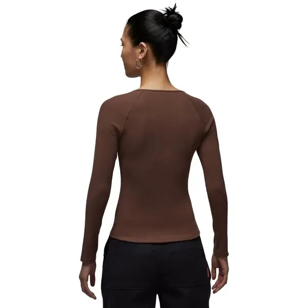 JORDAN Long Sleeve Knit Top