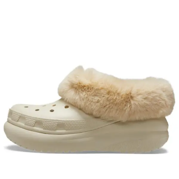 CROCS Furever Crush Shoe Clogs - White