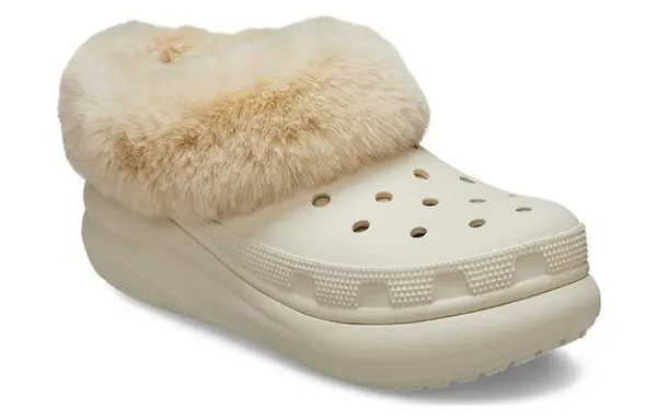 CROCS Furever Crush Shoe Clogs - White