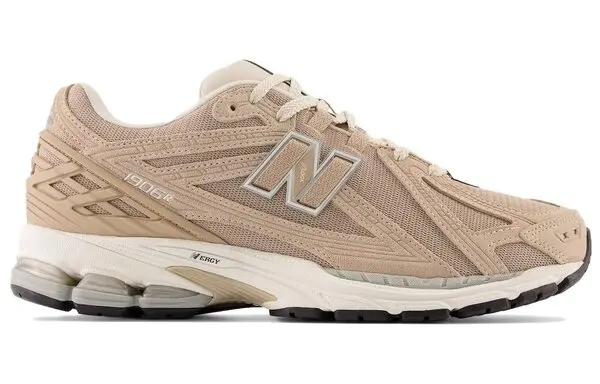 NEW BALANCE 1906r "khaki Suede" Sneakers - Cream/brown
