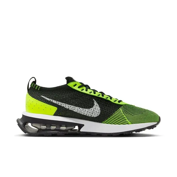 Nike Max Flyknit Racer Sneakers - Volt/black/white