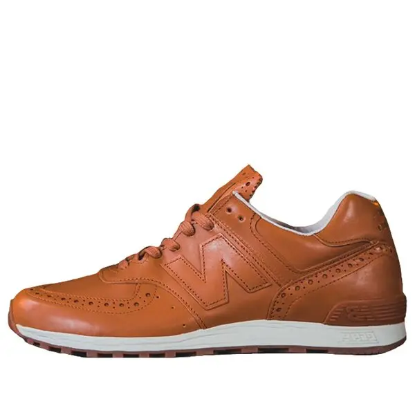 NEW BALANCE X Grenson 576 Brogue Sneakers - Brown/brownbrown