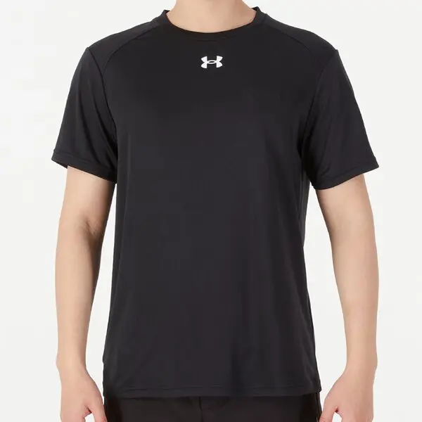 Under Armour Round Neck Training Short Sleeve T-shirt - Black