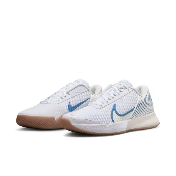 Nike Court Air Zoom Vapor Pro 2 Hard Court Sneakers - White/blue