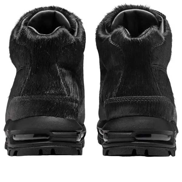 Nike Max Goadome Pony Hair Sneakers - Black