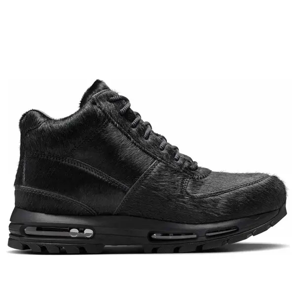 Nike Max Goadome Pony Hair Sneakers - Black