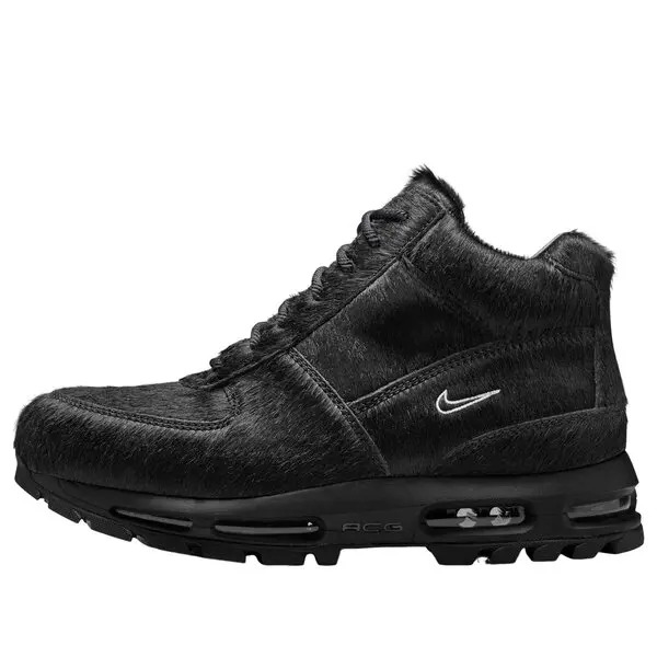Nike Max Goadome Pony Hair Sneakers - Black