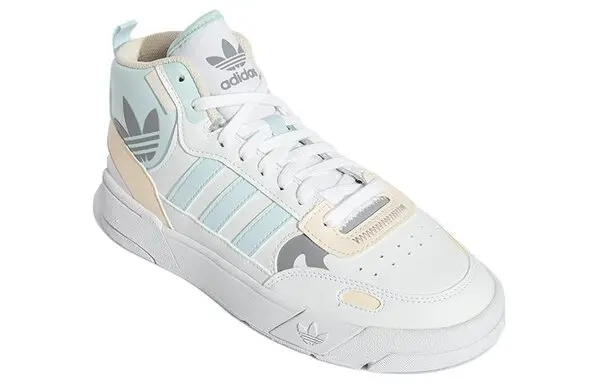 Adidas Post Up Mid Top Sneakers - Light Blue/grey/cloud White