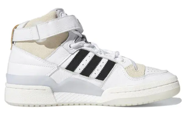 Adidas X Ivy Park Forum Mid Sneakers - White/black