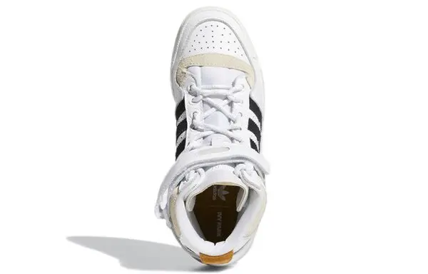 Adidas X Ivy Park Forum Mid Sneakers - White/black