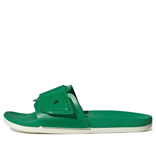 Adidas X Stella Mccartney Slides - Green/black
