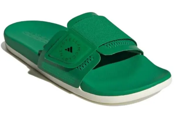Adidas X Stella Mccartney Slides - Green/black