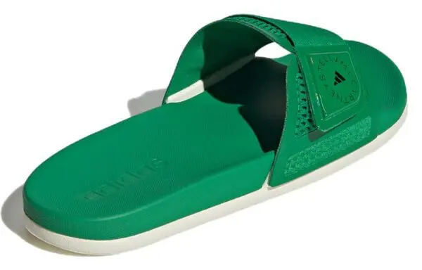 Adidas X Stella Mccartney Slides - Green/black