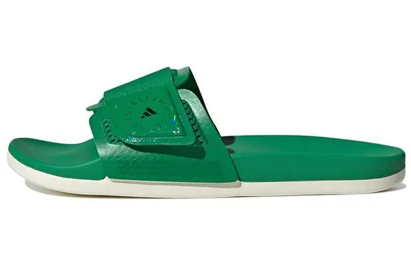 Adidas X Stella Mccartney Slides - Green/black