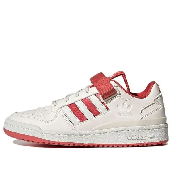 Adidas Originals Forum Low Sneakers - White/red