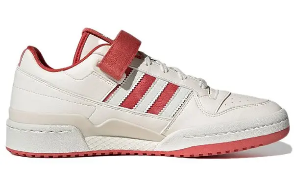 Adidas Originals Forum Low Sneakers - White/red