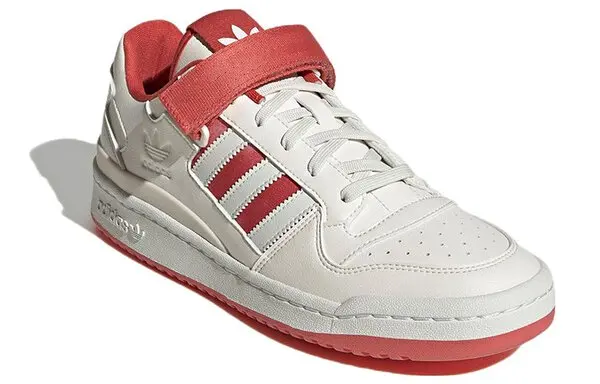 Adidas Originals Forum Low Sneakers - White/red